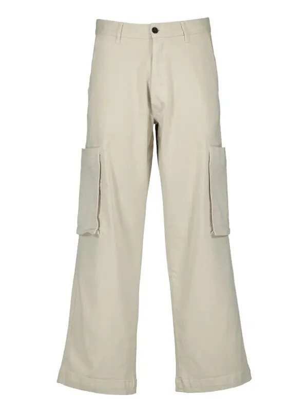 Officine Générale Straight-leg Cargo Pants - Nude