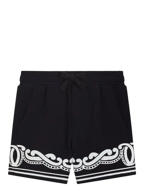 Dolce & Gabbana Printed Shorts - Blue