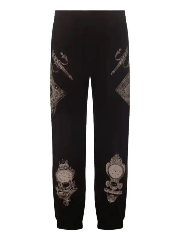 Givenchy Hubert Print Joggers - Black
