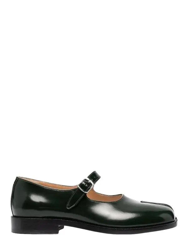 MAISON MARGIELA Tabi Mary Jane Shoes With Ankle Strap - Black