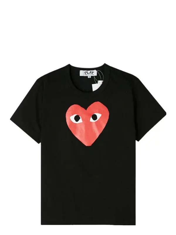 Comme Des Garçons Logo T-shirt - Black
