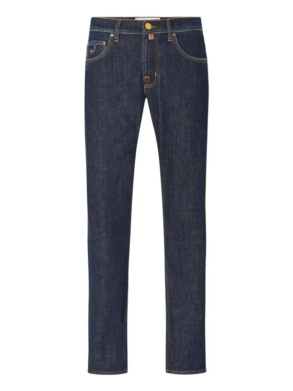 Jacob Cohen Nick Straight Leg Jeans - Black