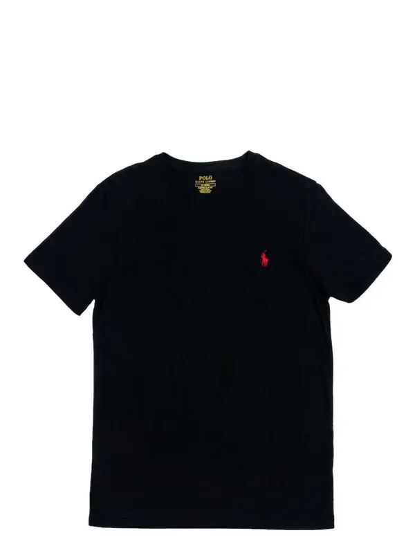 Polo Ralph Lauren Pony Embroidered Crewneck T-shirt - Black