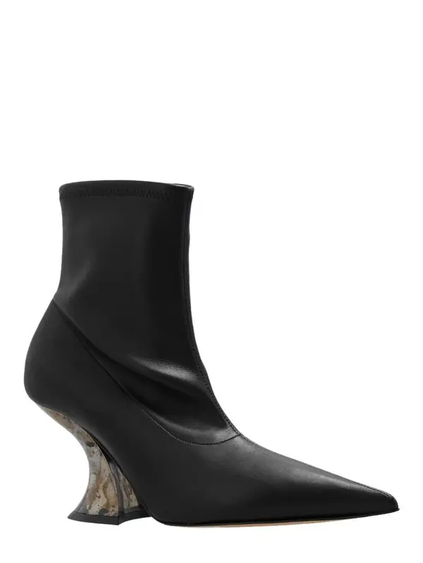 Casadei Elodie 90mm Ankle Boots - Black