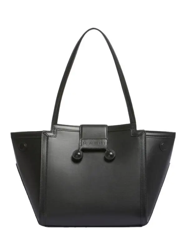 Marni Leather Mini Bag - Black