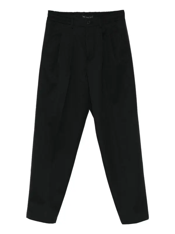 LOW BRAND Straight-leg Casual Pants - Black