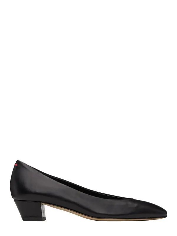 AeydĒ Helia Low-cut Pumps With Pointed Toe - Black