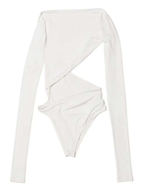 Jacquemus Carozzu Stretch-fit Bodysuit - White