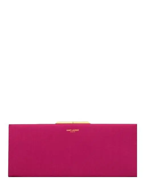 Saint Laurent Clutch Bag - Deep Fuchsia