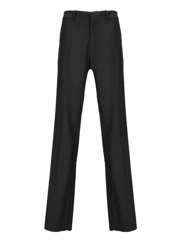 Off-White Mid-rise Straight Leg Tailored Pants - Black