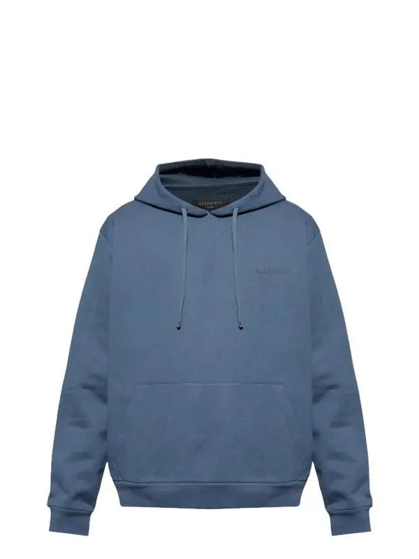 ALLSAINTS Underground Hoodie - Moonstone Blue