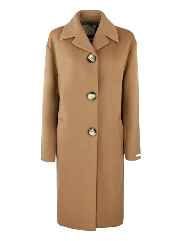 Sportmax Fiuggi Wool Coat - Brown