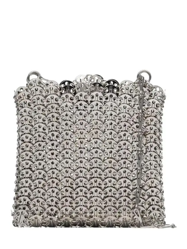 Rabanne 1969 Iconic Disc Shoulder Bag - Gray
