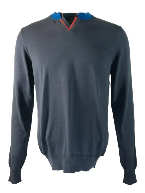 Emporio Armani Long Sleeve Sweater - Black