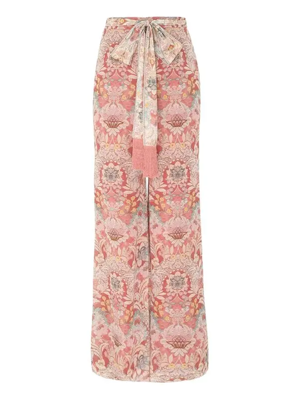 Zimmermann Rebellion Flare Pants - Nude