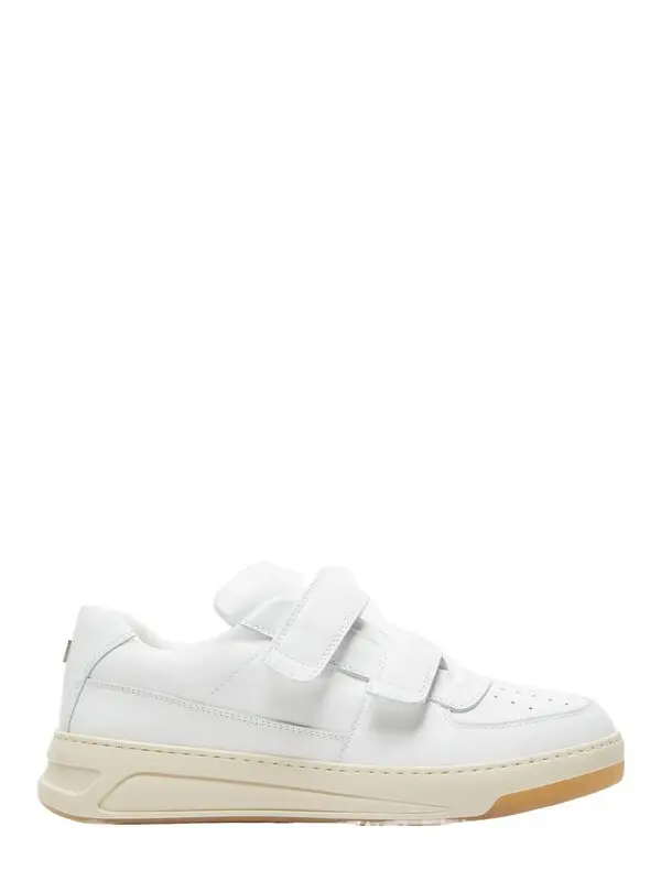 Acne Studios Velcro Strap Sneakers - Optical White/natural Color