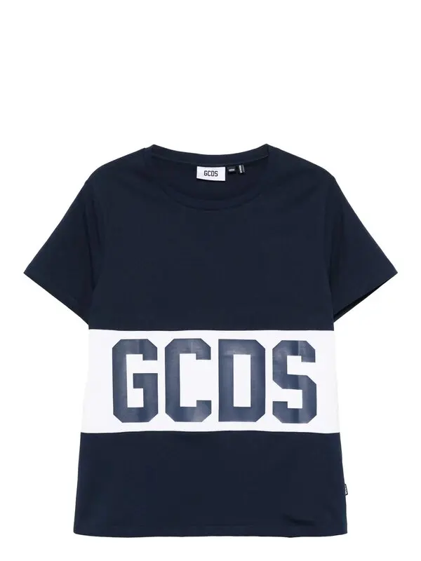 Gcds Band Logo T-shirt - Navy