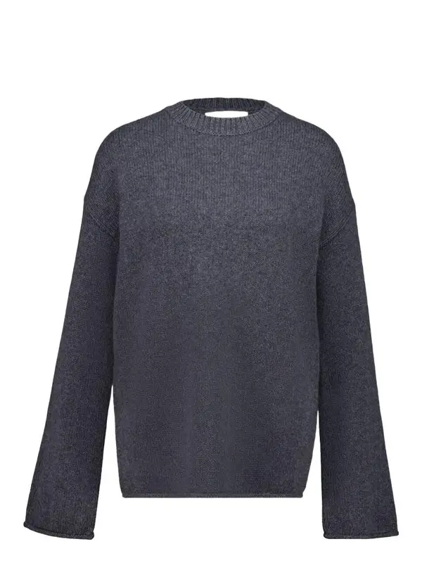 LISA YANG Kristy Crew Neck Sweater - Black