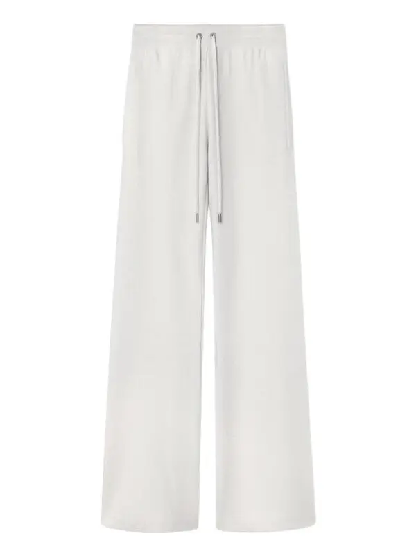 Versace Drawstring Flared Trousers - White