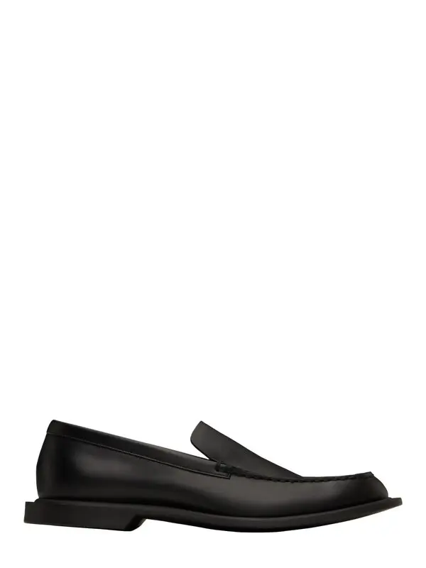 THE ROW Nic Loafers - Black