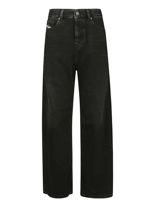 DIESEL® 1996-d-sire Straight Leg Jeans - Black