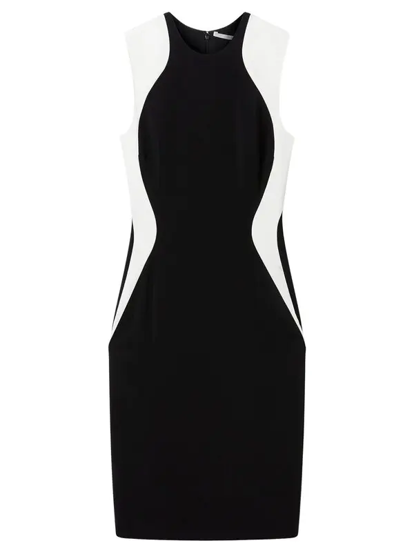 Stella McCartney Miracle Sleeveless Mini Dress - Black And White