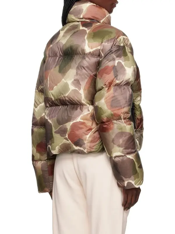 Canada Goose Cypress Camouflage Puffer Jacket - Brown