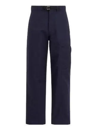 Dior Cargo Pants With Saddle Pocket - Dark Blue