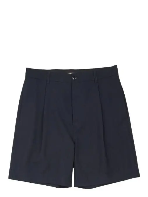 Marni Tailored Wool Shorts - Dark Blue