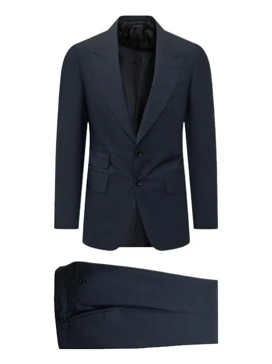 TOM FORD Shelton Two-piece Tailored Suit - Navy