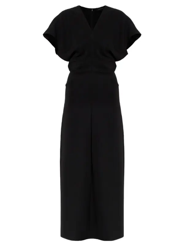 ANINE BING V-neck Maxi Dress - Black