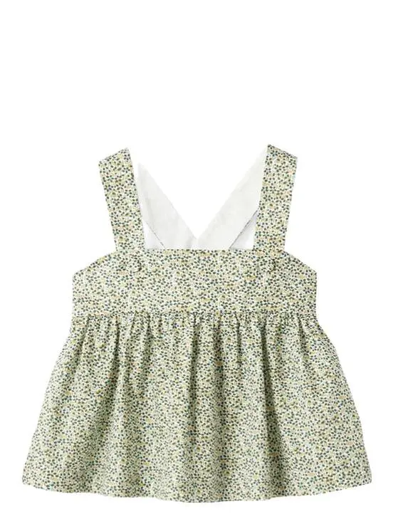 IL GUFO Floral Print Top - Green