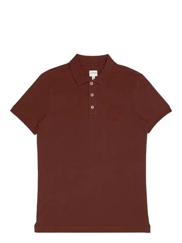 Emporio Armani Logo Polo Shirt - Red