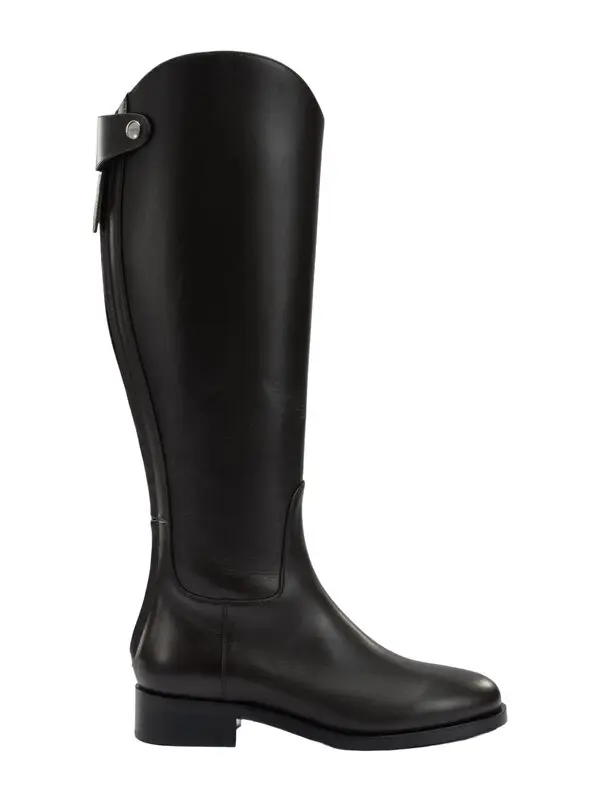 AeydĒ Hector Zip-up Knee-high Boots - Black