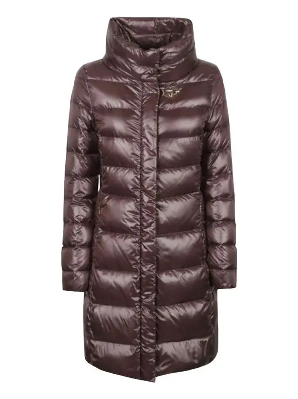 FAY Quilted Down Jacket - Black