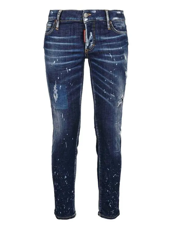 Dsquared2 Slim Distressed Jeans - Blue