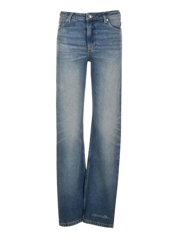 A.p.c. Kylie Straight Leg Jeans - Stone Washed Blue