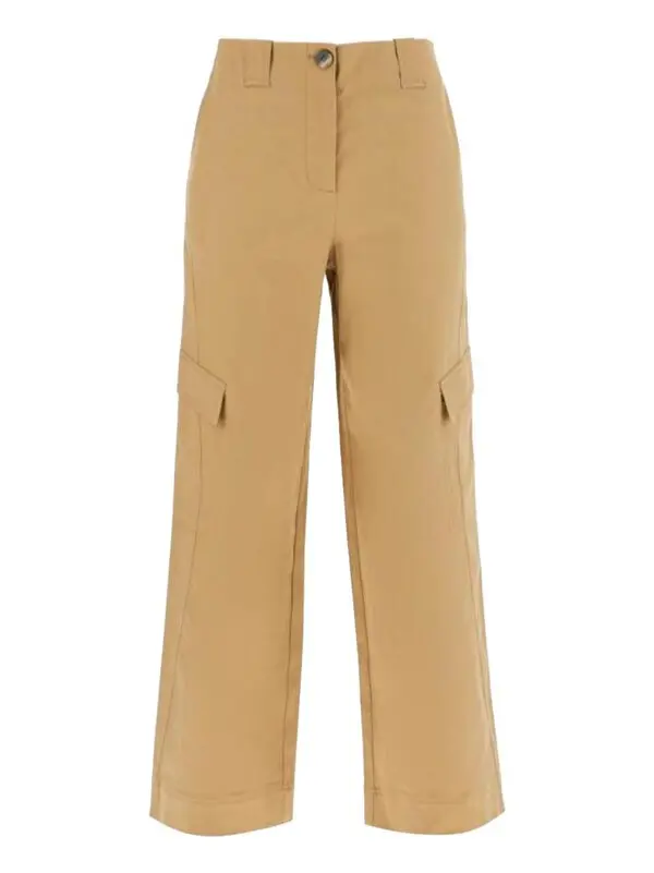 GANNI Cargo Pants - Nude