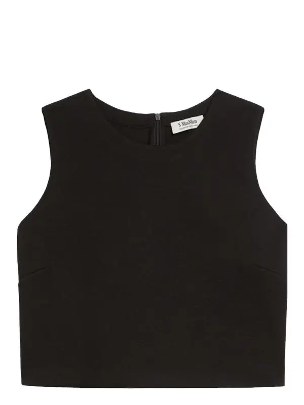 Max Mara Sleeveless Top - Black