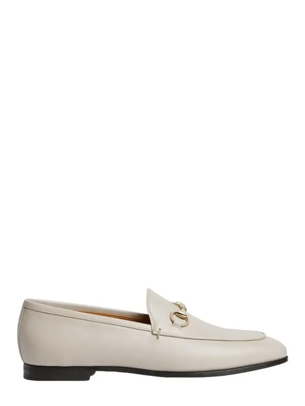 Gucci Jordaan Loafers - Light Gray