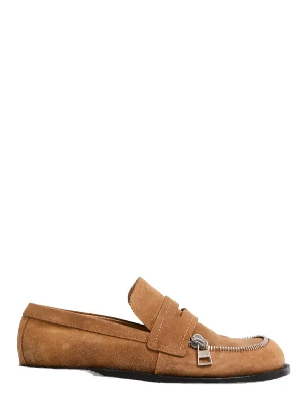 J.W.ANDERSON Biker Loafers - Brown