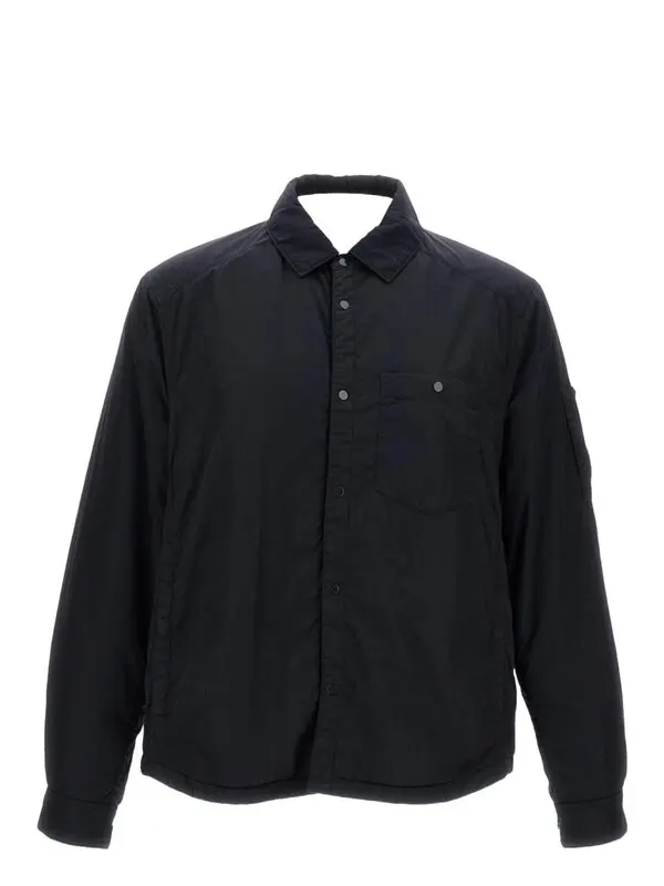 C.P. COMPANY Chrome-r Padded Overshirt - Black