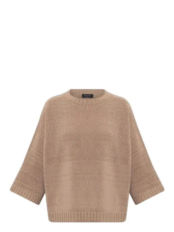 Fabiana Filippi Lurex Knit Top - Nude