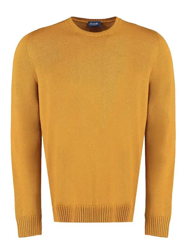 DRUMOHR Knit Pullover Sweater - Brown