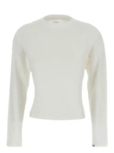 EXTREME CASHMERE X Long-sleeve Knitted Top - White