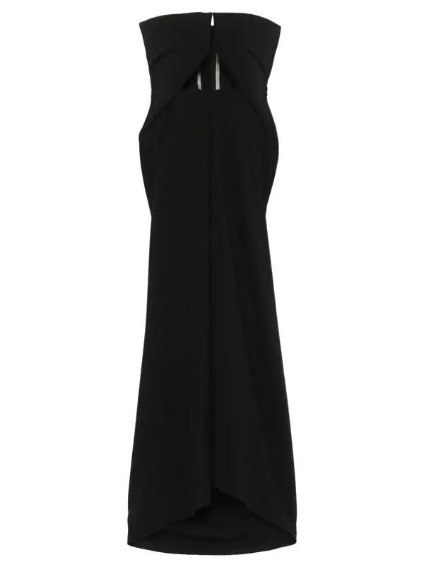 Rick Owens Hollywood Amphora Prong Gown - Black