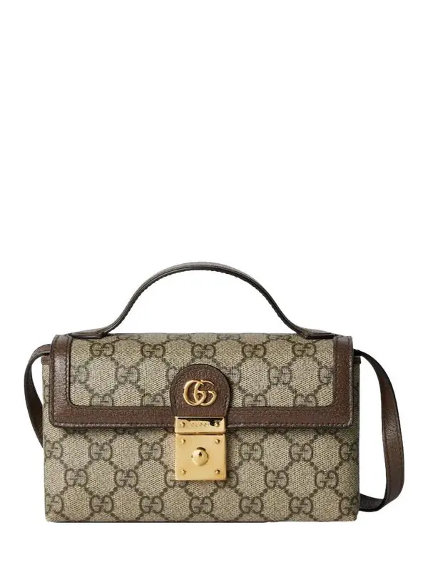 Gucci Ophidia Mini Bag - Beige/ebony