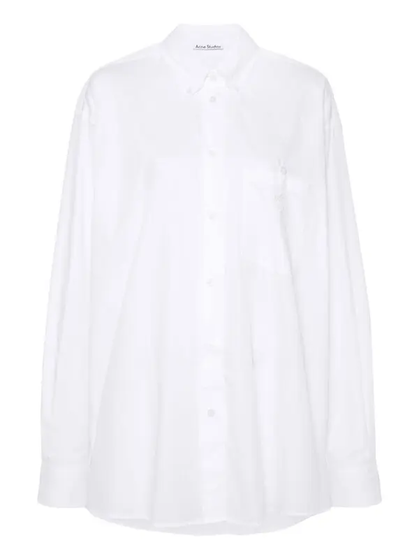 Acne Studios Buttoned Long Sleeve Shirt - White