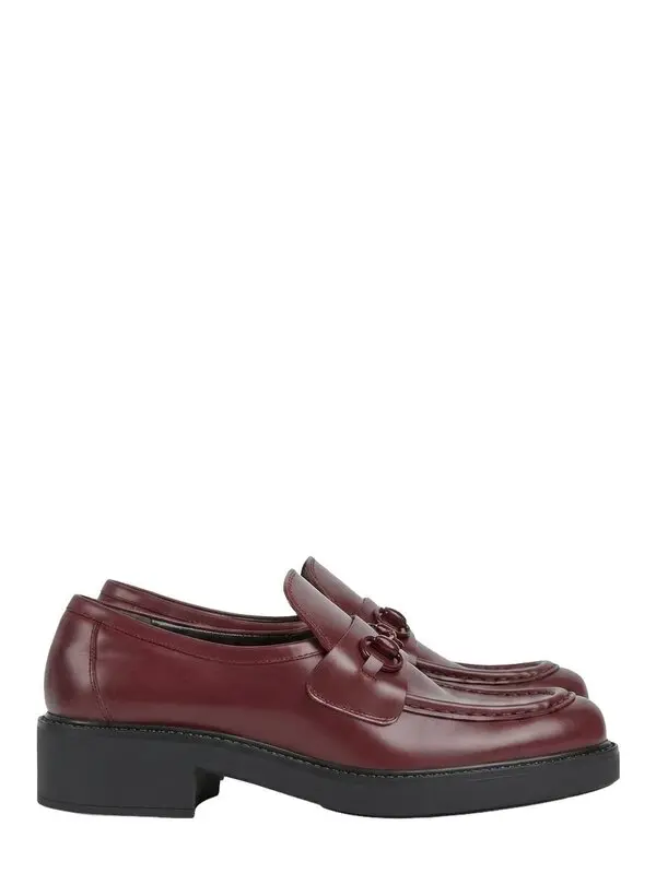Gucci Horsebit Loafers - Red