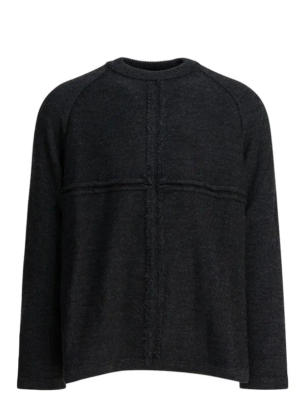 Comme Des Garçons Crewneck Jumper - Black